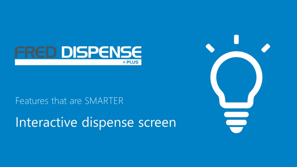 Fred Dispense Plus: Next-generation Dispensing | Fred IT